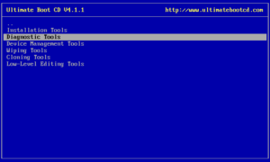 Windows修復ツールUltimate Boot CD – DeepServer