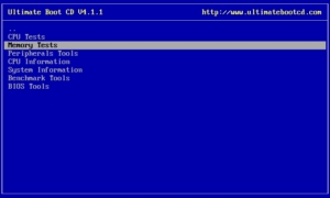 Windows修復ツールUltimate Boot CD – DeepServer
